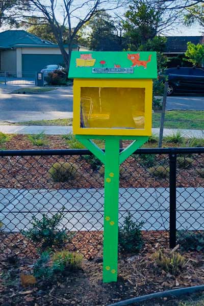 Read all about it! Communal street library opens in St Ives