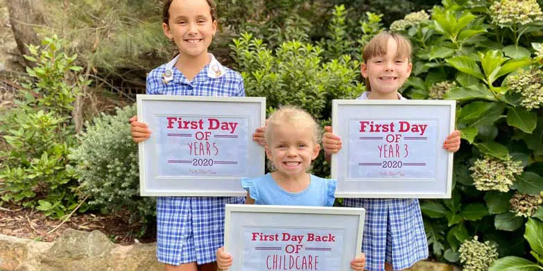 First Day of School Gallery 2020 | North Shore Mums
