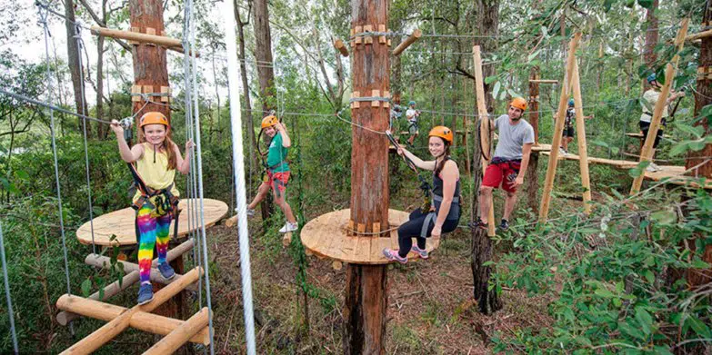 TreeTops Adventure Park: High ropes course review | Sydney