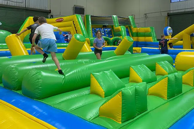 Indoor play! We bounce into Inflatable World Dural | North Shore Mums